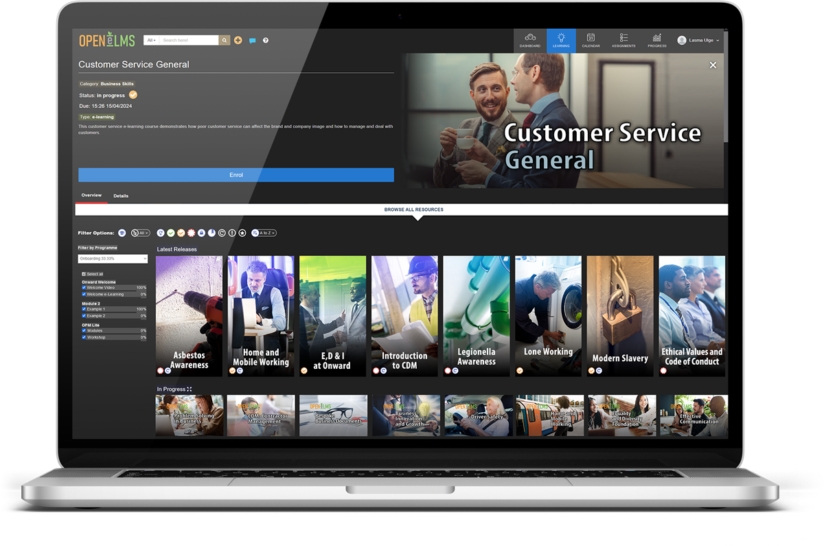 Open eLMS - Apprentices Version - Open eLMS